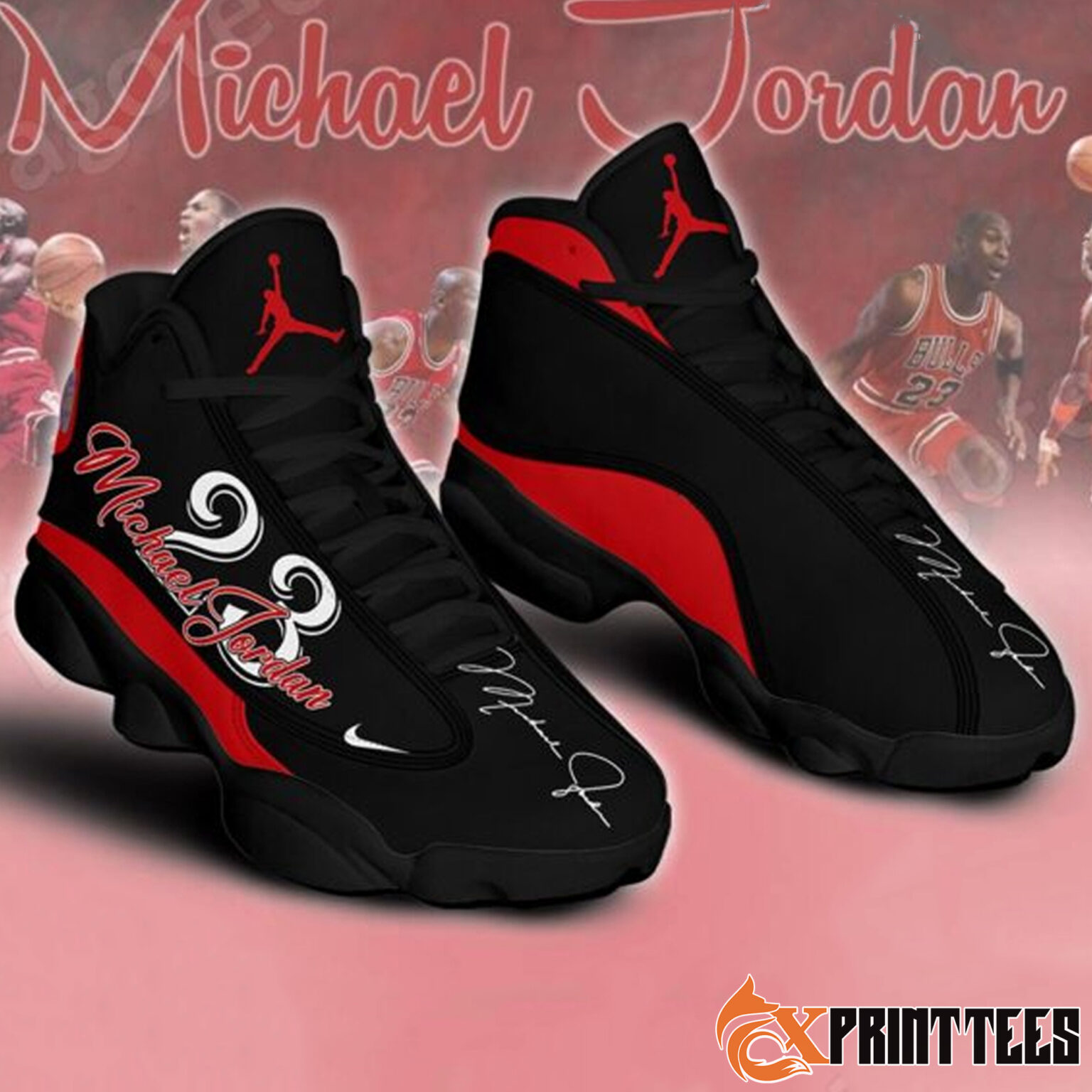 Air Jordan 13 Custom with Our: Rep Your Style And Team