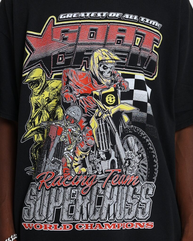 Supercross Racing Team Vintage T-Shirt | Fox Print Tees