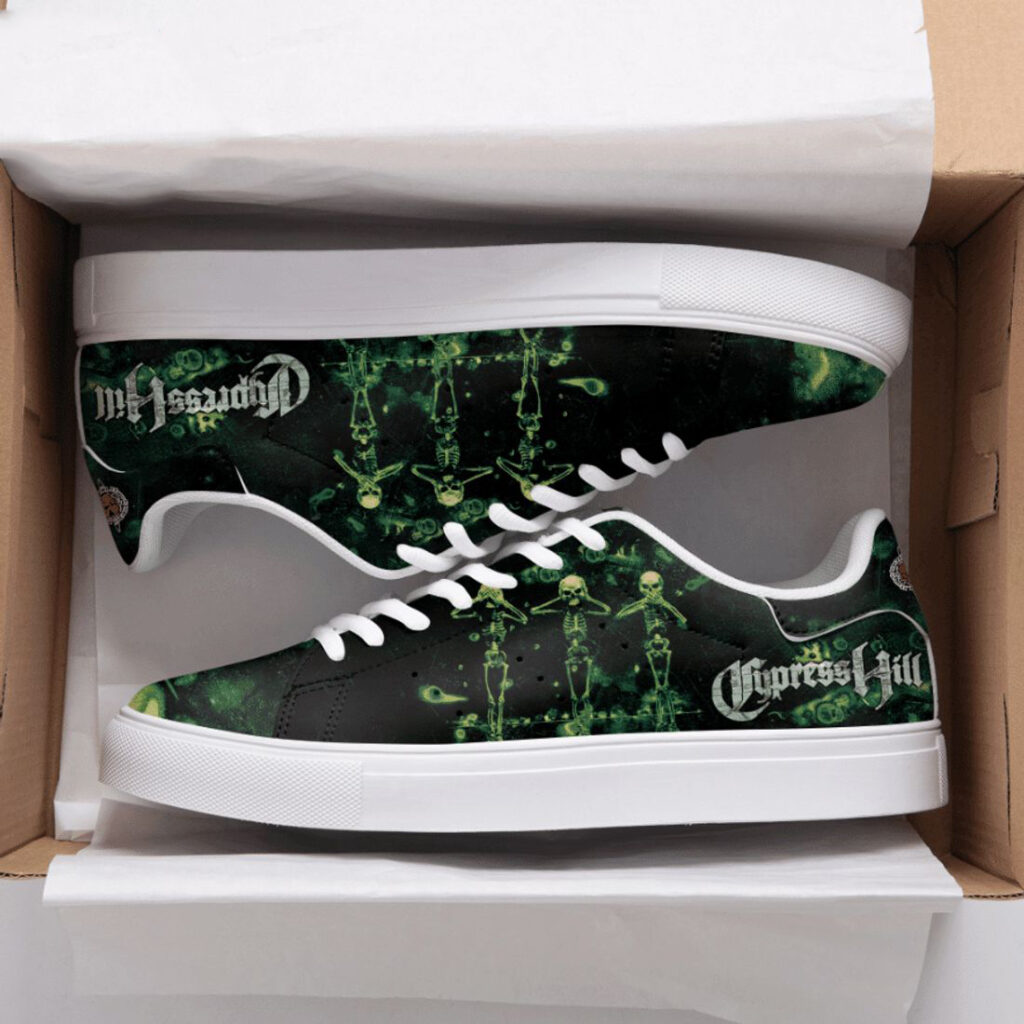 Cypress Hill Skull Dark 3D Printed Stan Smith Shoes | Fox Print Tees