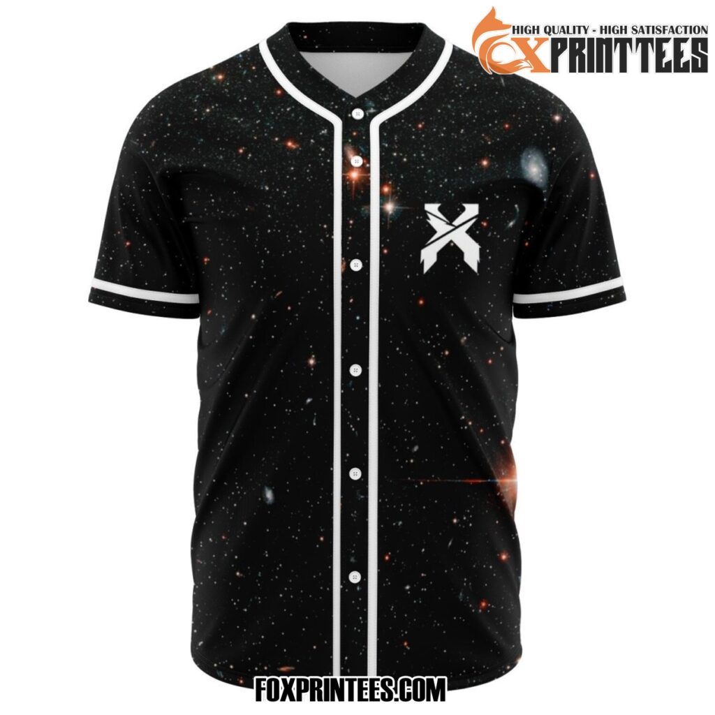 Excision Galaxy Night Jersey, Rave Outfits For EDM Lovers | Fox Print Tees