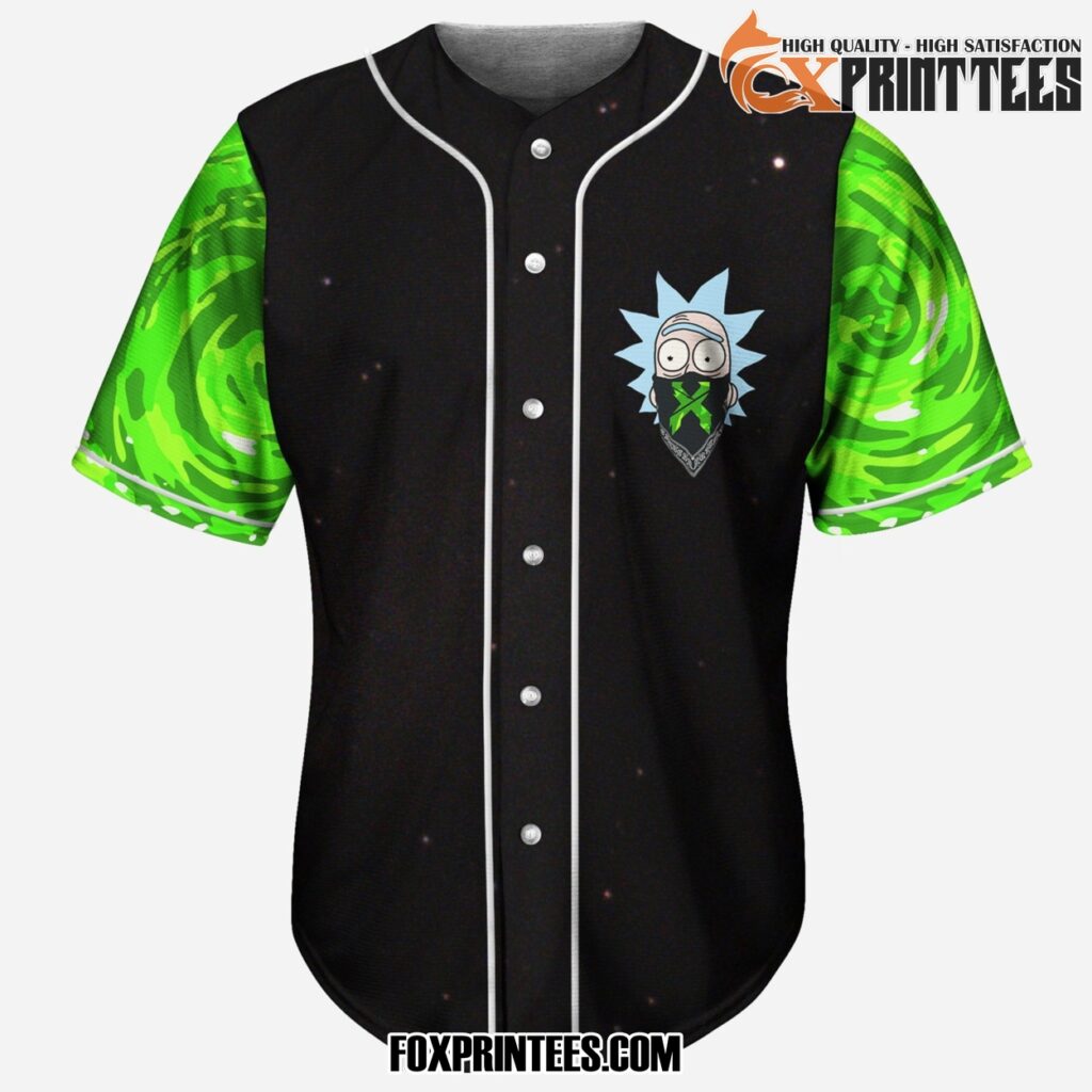 Pickle Rick Meme MLB Custom Jerseys, Perfect Gifts For Music Lovers ...