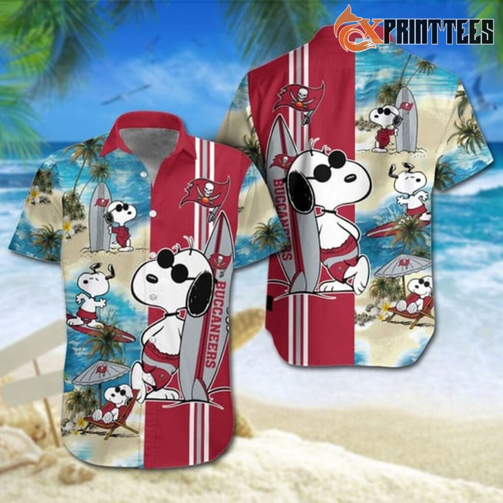 Tampa Bay Buccaneers Snoopy Surfing Beach Hawaii, For Summer Trip | Fox ...