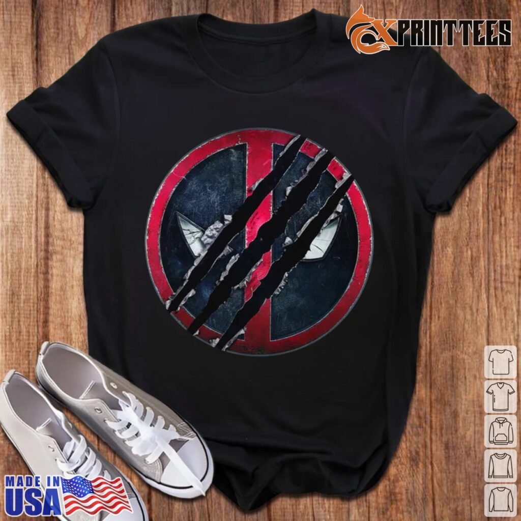 Deadpool Wolverine Logo Print T-Shirt, Best Trending Shirt | Fox Print Tees