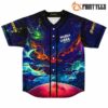 Rick and Morty Wubba Lubba Dub Dub Rave Bonfire Baseball Jersey, Gift ...