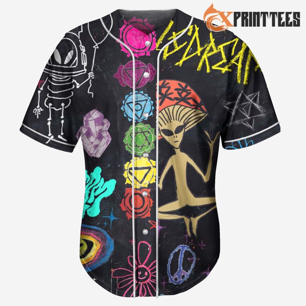 Peace Love And Wubz Rave Baseball Jersey | Fox Print Tees