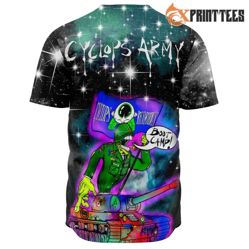 Subtronics Tour Cyclops Army Space March Acid Psychedelic Jersey, Edm ...