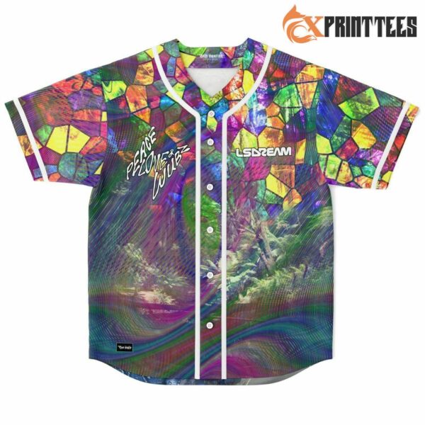 LSDream Fungi Psychedelic Jersey For EDM Festivals - High Quality ...