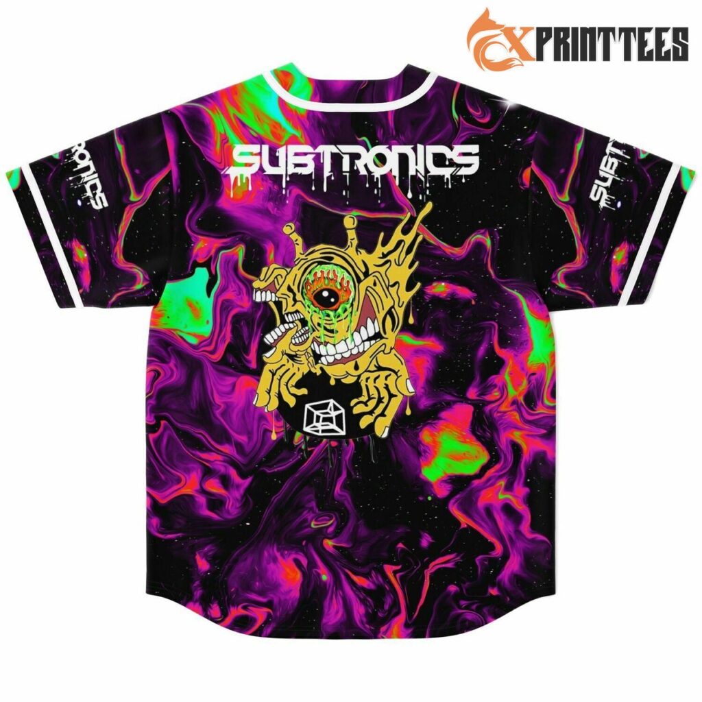 Subtronics Cyclops Army Vanessa Custom Baseball Jersey, Gifts For EDM ...