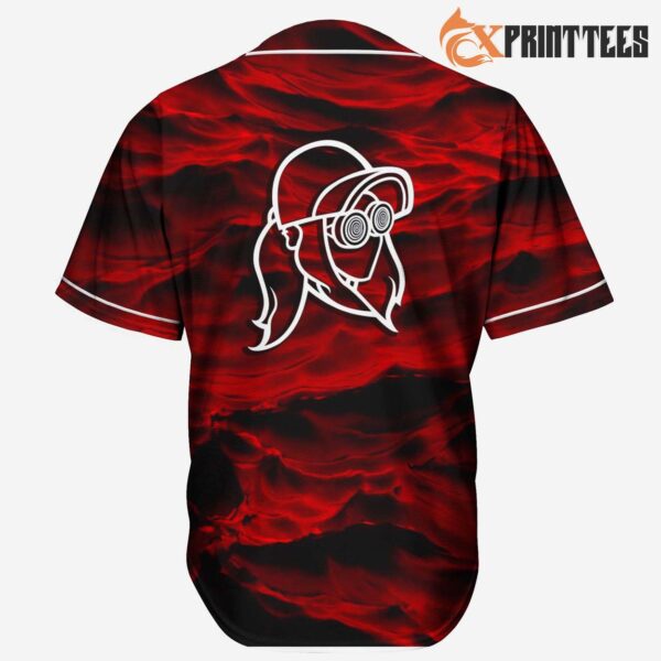 Rezz DJ Liquid Surface Red Custom Jersey, Gifts For EDM Fans - High ...