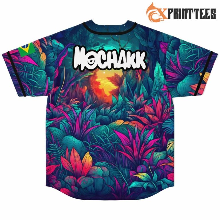 Colorful Tropical Jersey Custom Mochakk Logo, Best Outfits In The Music ...