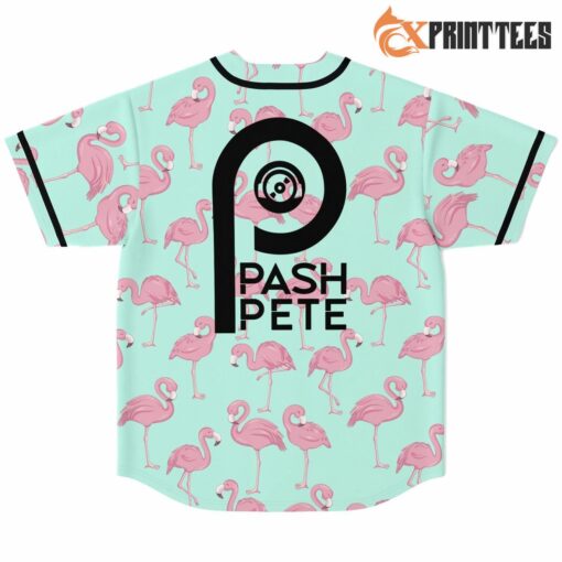 Flamingo Background Pash Pete Jersey, Perfect Gifts For Music Lover | Fox Print Tees