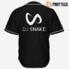 Dj Snake Logo Custom Baseball Black Jersey, Cool Outfits For EDM Festivals | Fox Print Tees