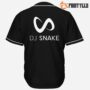 Dj Snake Logo Custom Baseball Black Jersey, Cool Outfits For EDM Festivals | Fox Print Tees