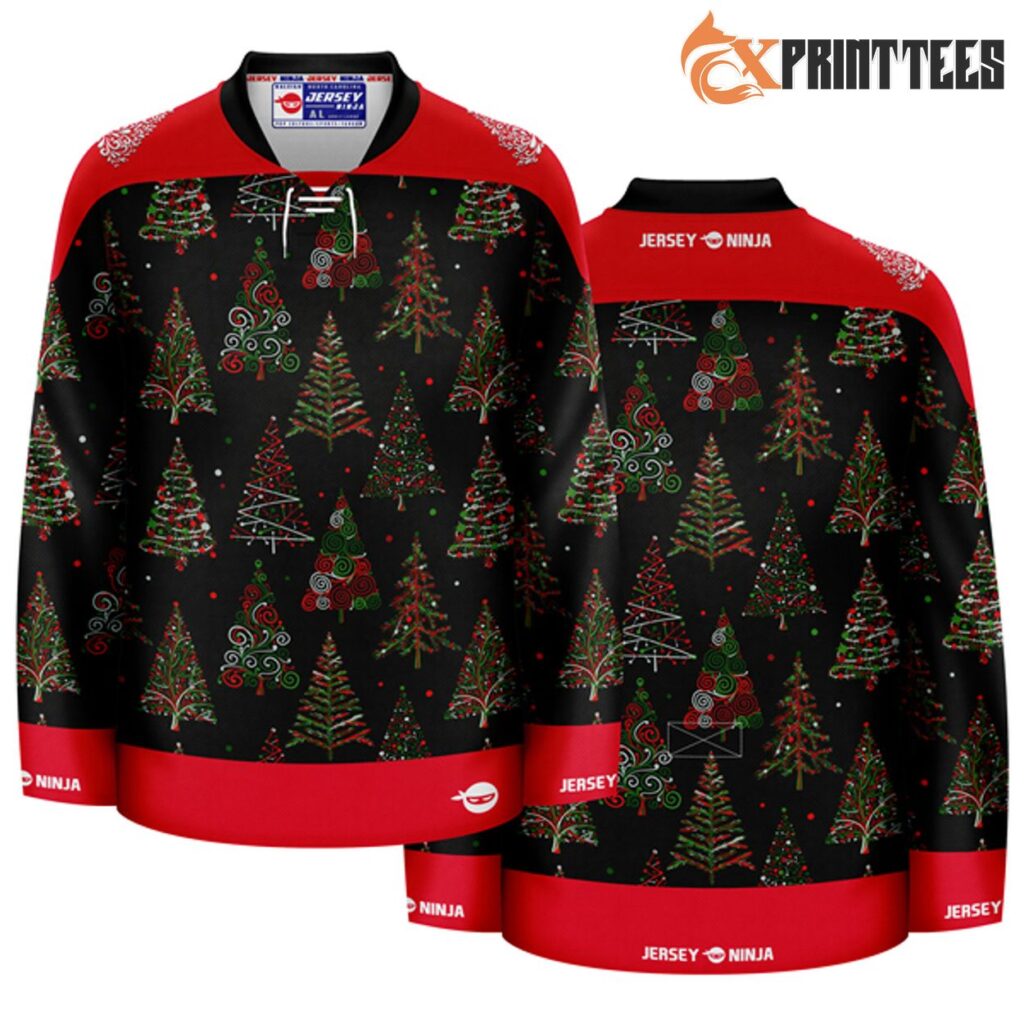 Christmas North Pole Nutcrackers Holiday Hockey Jersey | Fox Print Tees