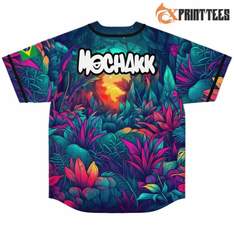 Colorful Tropical Jersey Custom Mochakk Logo, Best Outfits In The Music ...
