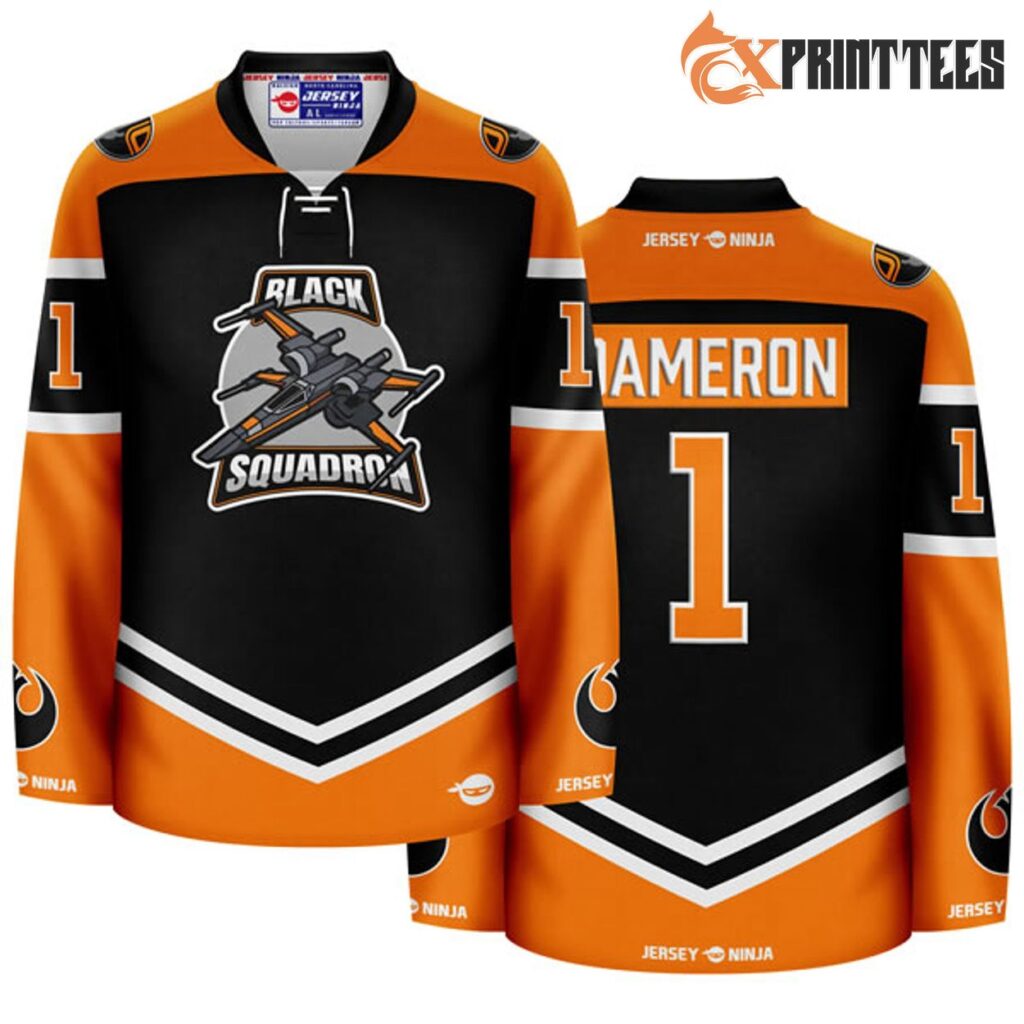 Black Squadron Jersey: Perfect for Star Wars Enthusiasts