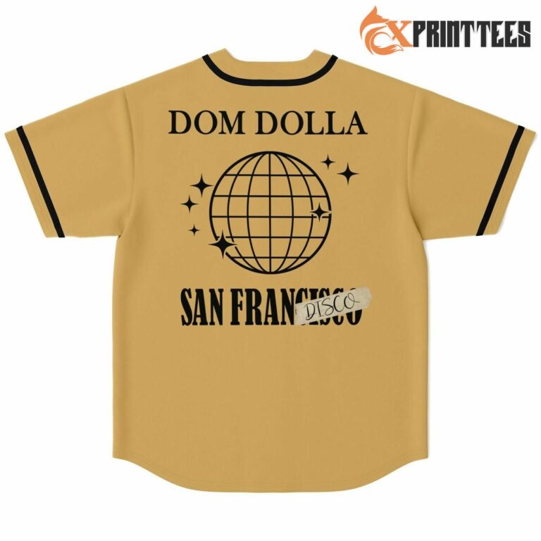 Dom Dolla Show Custom San Frandisco Jersey, Perfect Gifts For EDM Fans ...