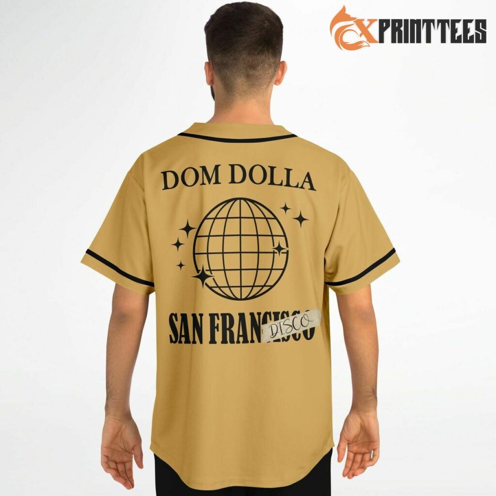 Dom Dolla Show Custom San Frandisco Jersey, Perfect Gifts For EDM Fans ...