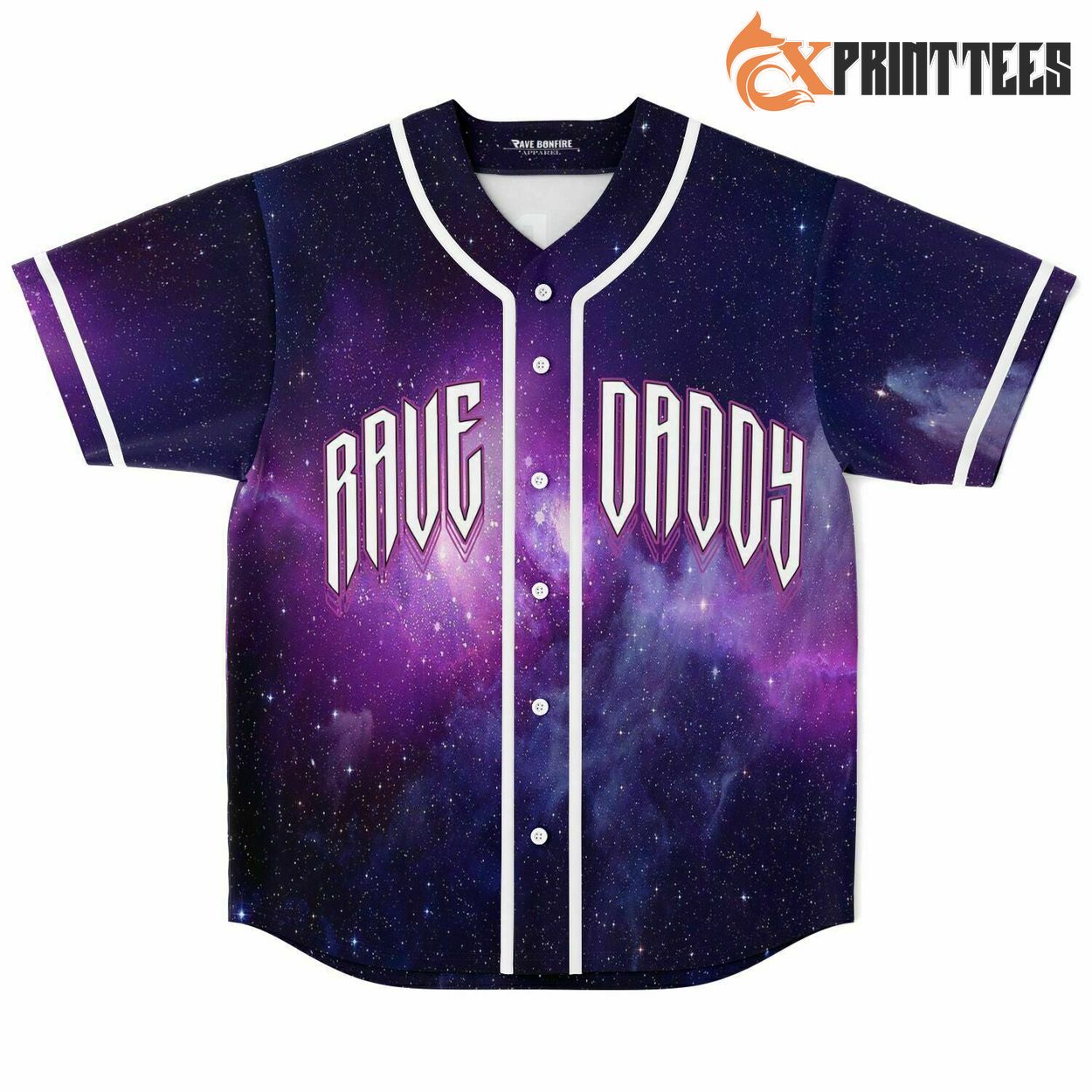 Rave Daddy Customize Jersey, Best Outfit For Fan Anime | Fox Print Tees