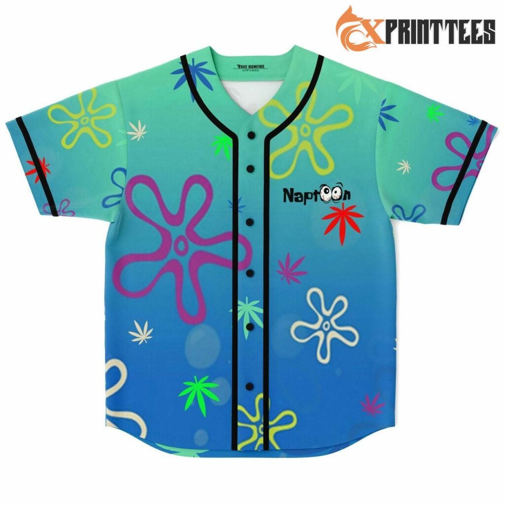 Spongebob Background Custom Naptoon 54 Rave Jersey, Cool Outfits For ...