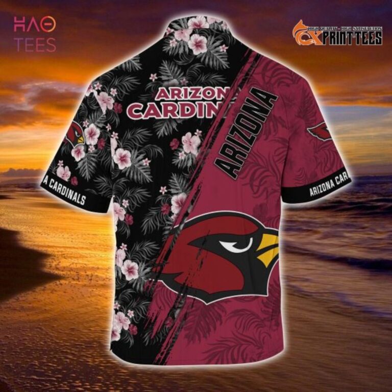Personalized Arizona Cardinals Football Team Black Hawaiian Shirt Gifts ...