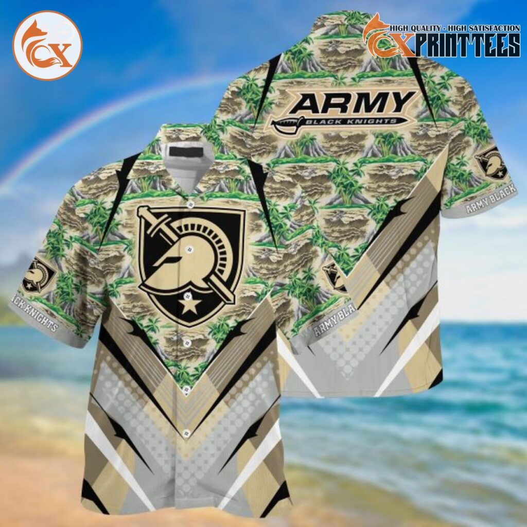 Army Knights Logo Custom Vintage Beach Aloha Shirt, Best Gift For ...