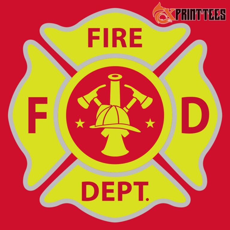 Unique Firefighter Logos: Turnout Gear Red Pop Inspirations