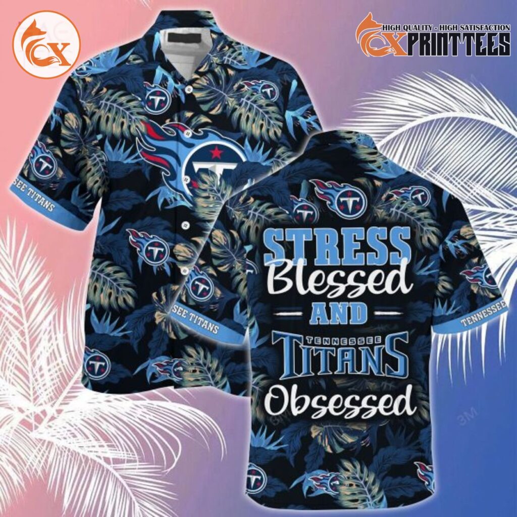 Football Titans Logo NFL Team Custom Summer Hawaii Shirt, Best NFL ...