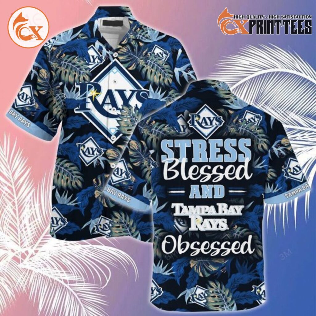 Tampa Bay Baseball Logo Tropical Hibicus Flowers Summer Shirt, Perfect ...