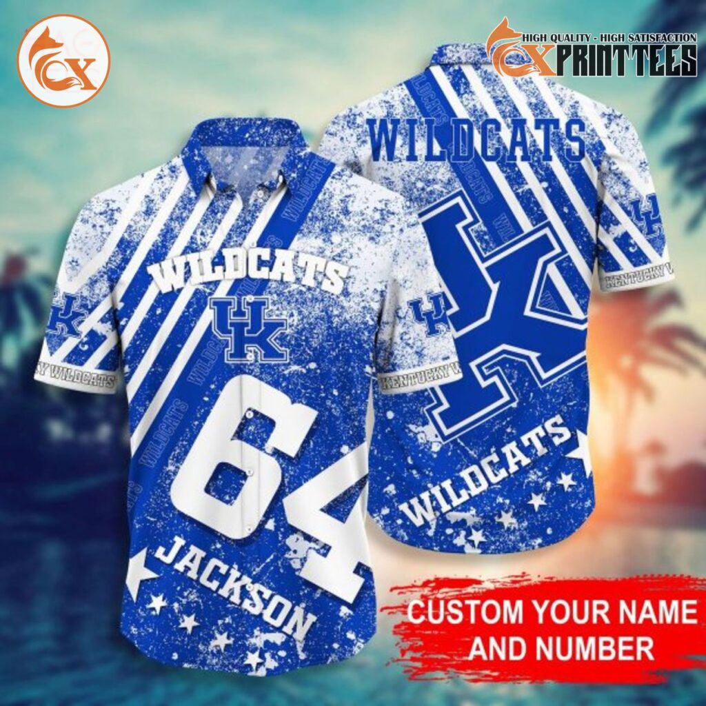 Kentucky Wildcats Football Logo Custom Sunsert Summer Shirt, Perfect ...