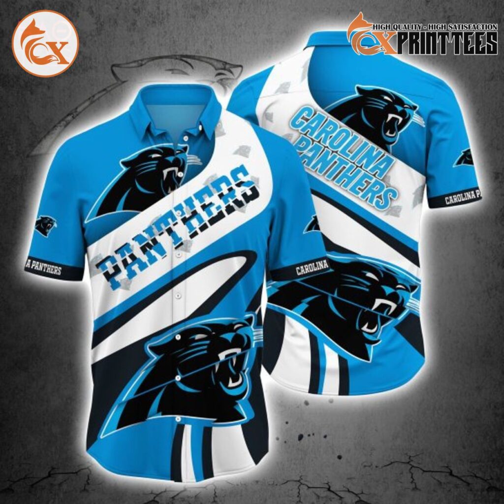 NFL Carolina Panthers Logo Custom Hawaii Shirt, Best NFL Gifts | Fox ...