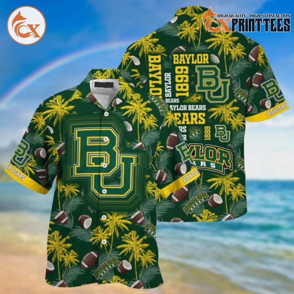 Baylor Bears Football Custom Vintage Hawaiian Shirt, Best NFL Gifts ...