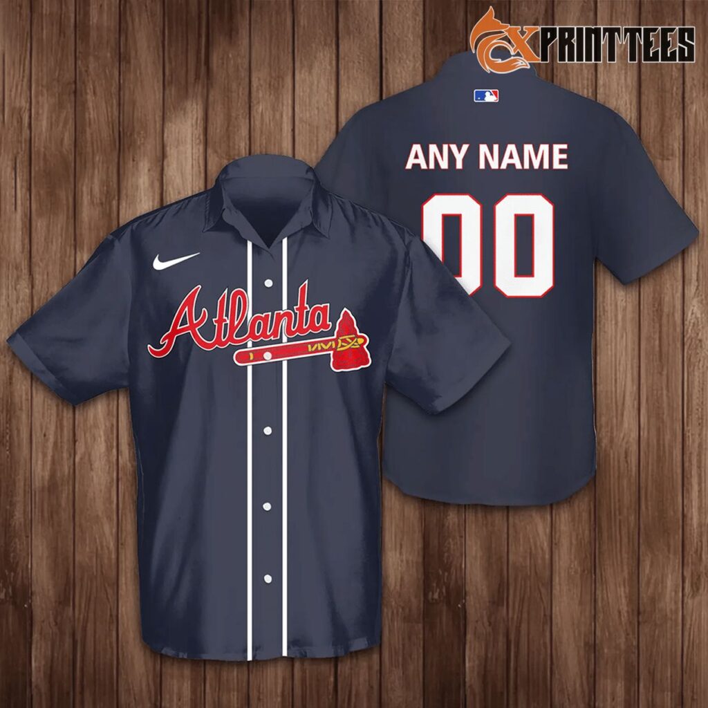 Exclusive Personalized Atlanta Braves 3D Hawaiian Shirt