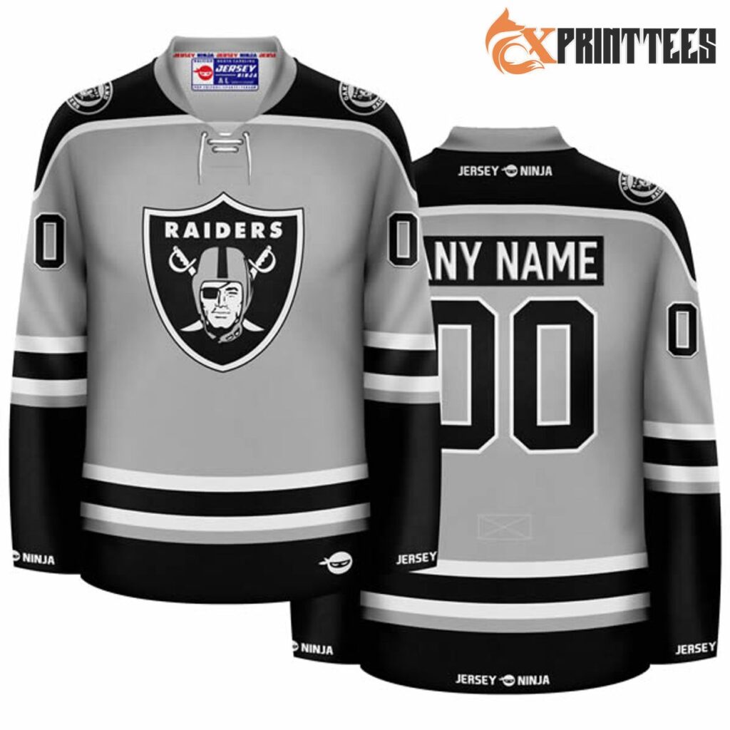 Shop Raiders Grey Las Vegas Hockey Jersey - Official Gear