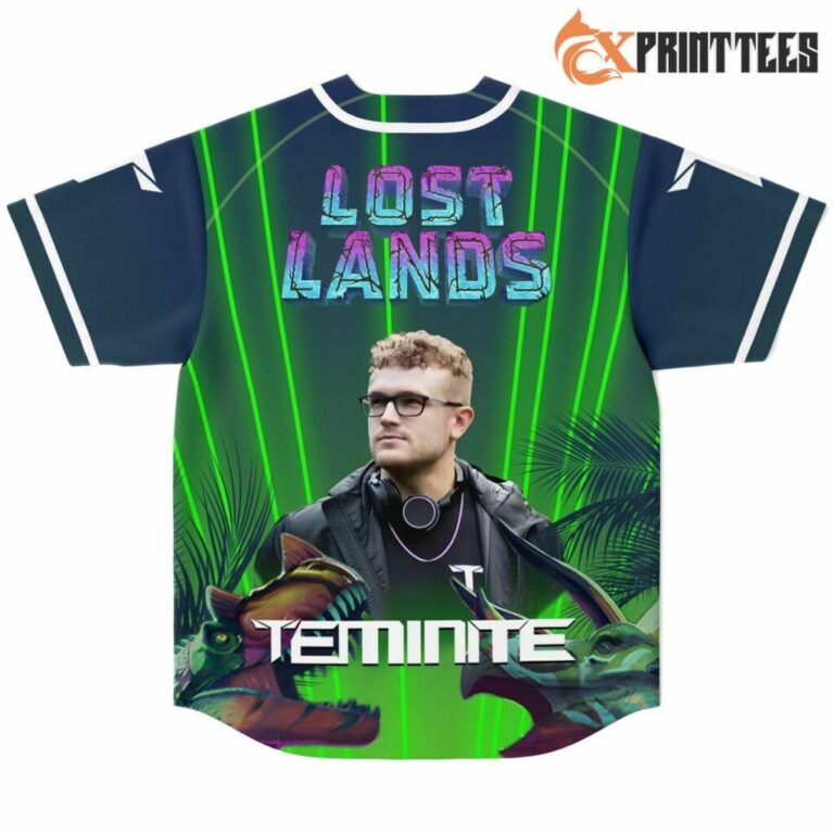 Teminite Dinosaur Island Lost Lands Jersey, Cool Outfits For EDM ...