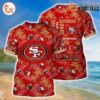 49ers SF Logo Custom Coconut Tree Red Summer Shirt, Cool Gift Ideas For ...
