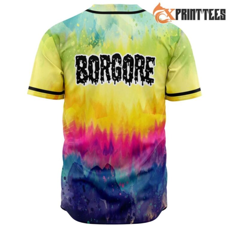 Borgore Custom Rave Jersey, Perfect Gifts For EDM Fans | Fox Print Tees