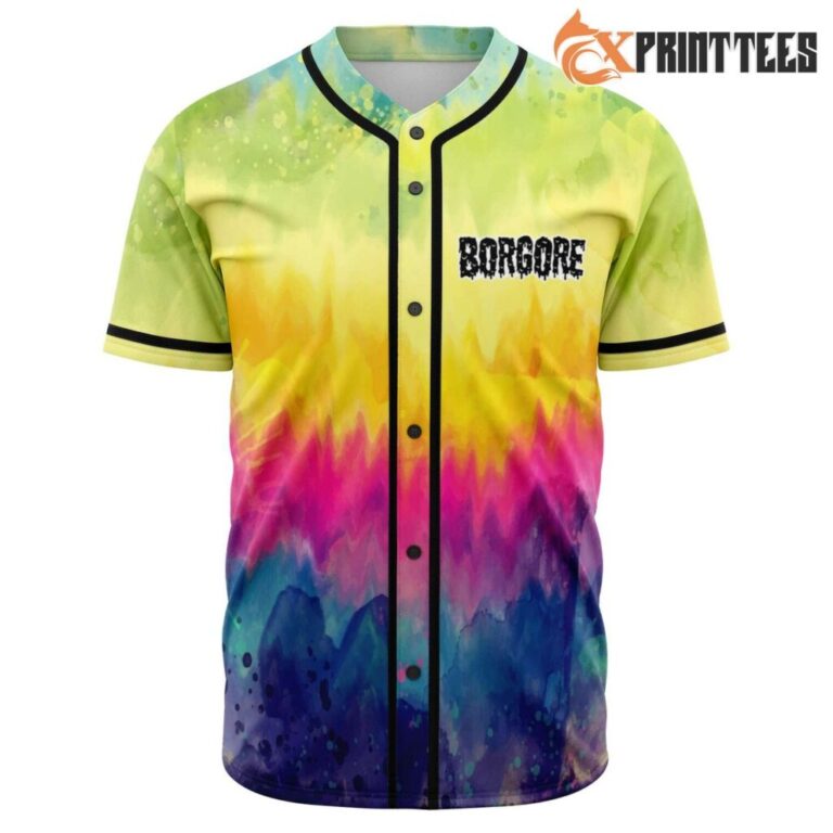Borgore Custom Rave Jersey, Perfect Gifts For EDM Fans | Fox Print Tees