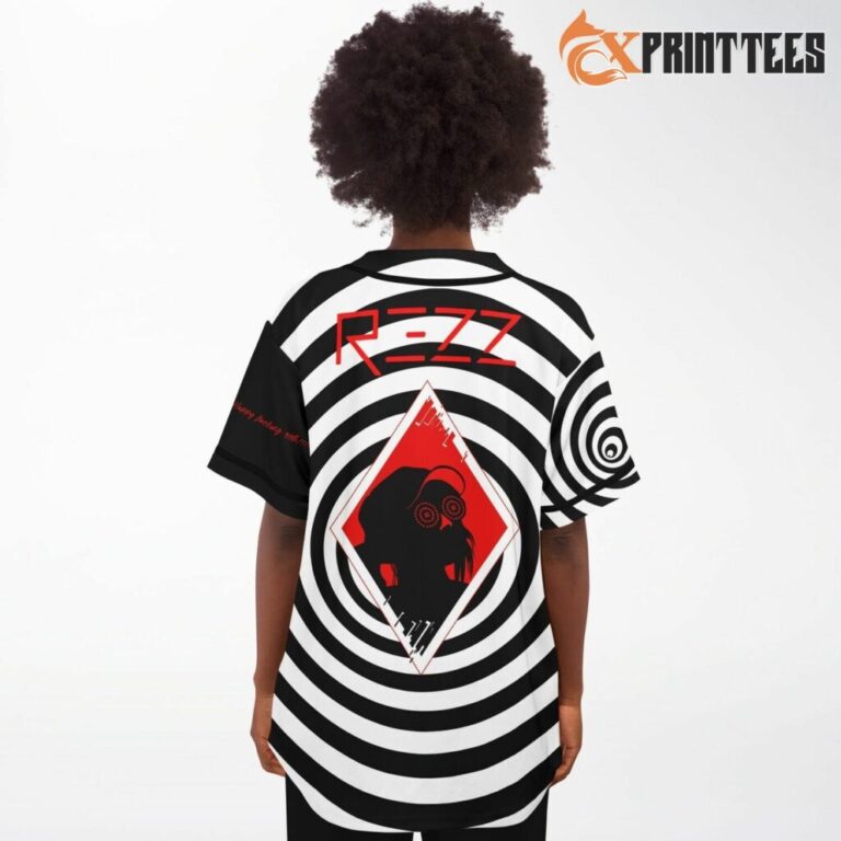 Custom Rezz Logo With Black And White Jersey, Cool Gift For EDM Lovers ...