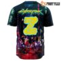 Cyberpunk 2077 City Night Customize Jersey, Best Outfit For Fan Anime ...