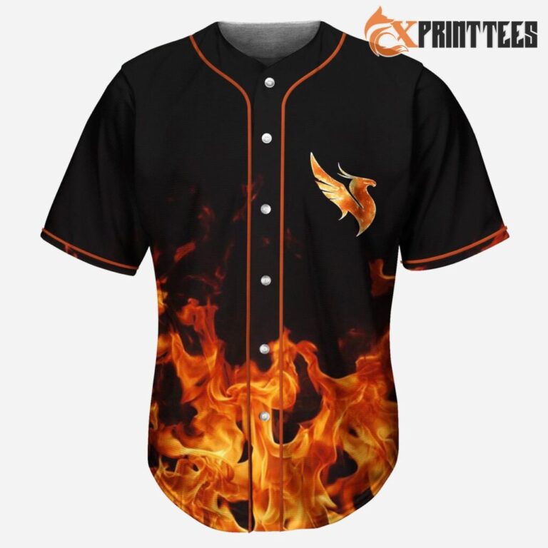 Flaming Phoenix Custom Illenium Jersey, Cool Outfits For EDM Fans | Fox ...