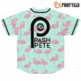Flamingo Background Pash Pete Jersey, Perfect Gifts For Music Lover | Fox Print Tees