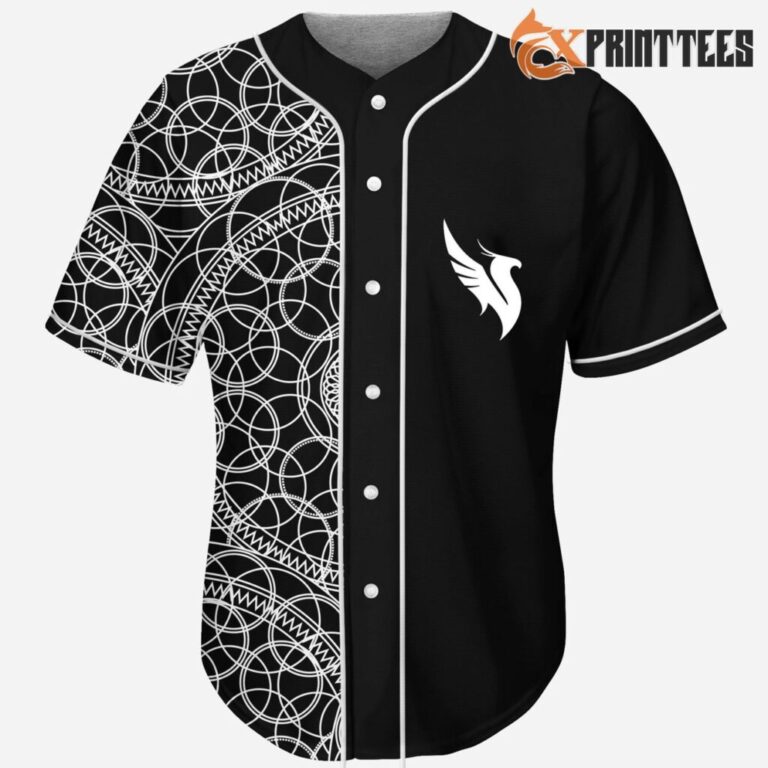 Illenium Light Blue Gradient Jersey | Fox Print Tees