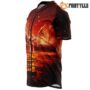 Illenium Red Jersey Custom Burning Phoenix, Best Outfits For EDM ...
