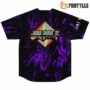 Jai Wolf Logo Custom Black And Purple Jersey, Cool Outfits For EDM Fans ...