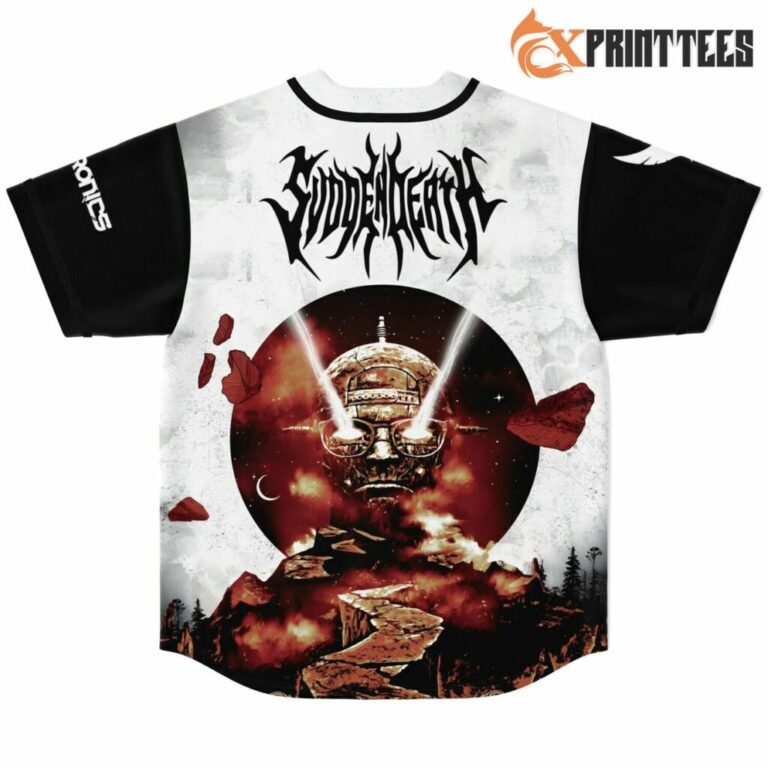 Zomboy Slander Subtronics Svdden Death Cross Over Baseball Jersey, Edm ...